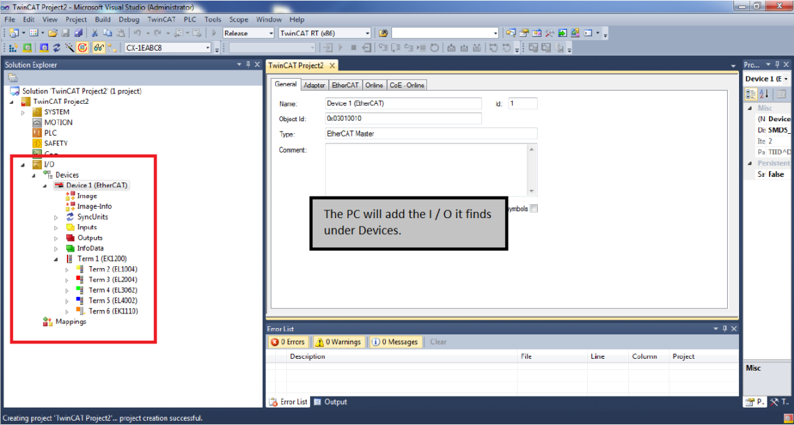 Beckhoff Twincat 3 Project - PLC Programming & Automation